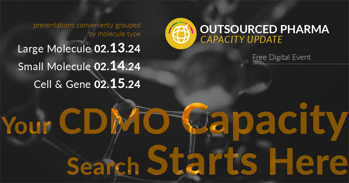 Large Molecule - Outsourced Pharma Capacity Update