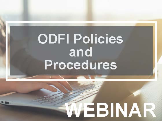ODFI Policies and Procedures