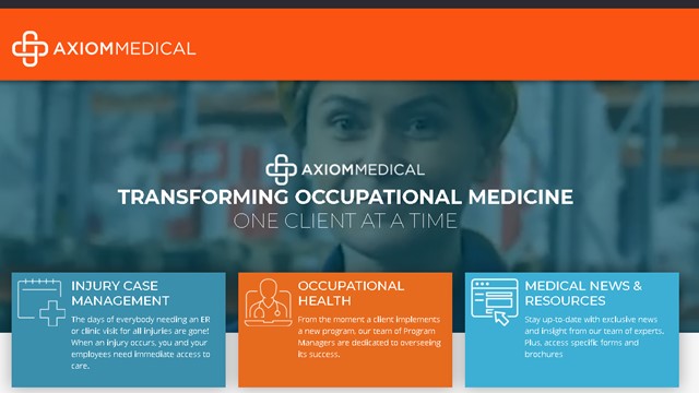 Axiom Medical Injury Case Management Employee Rollout