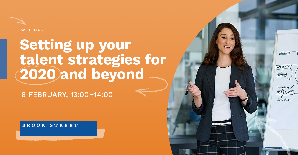 Setting up your talent strategies for 2020 and beyond