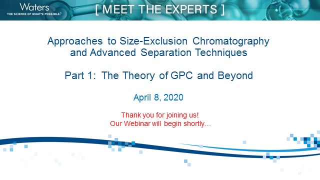 Approaches to Size-Exclusion Chromatography and Advanced Separation ...