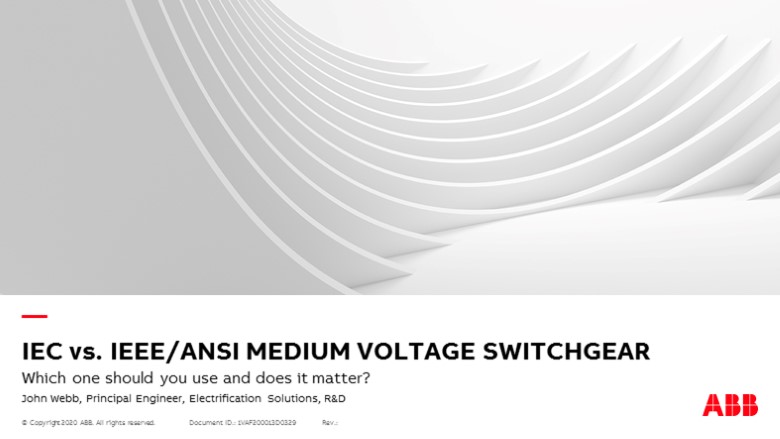 IEC vs. ANSI MV Switchgear