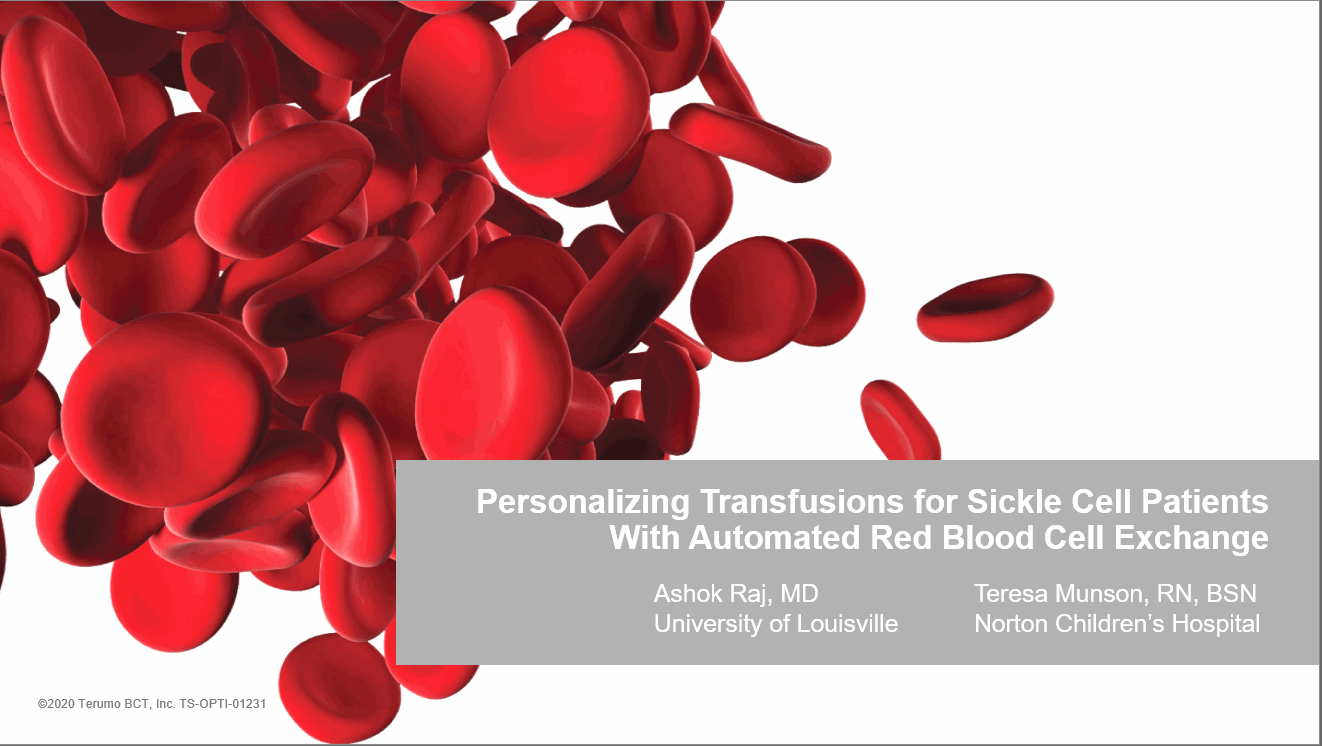 Personalizing Transfusions for Sickle Cell Patients with Automated Red ...