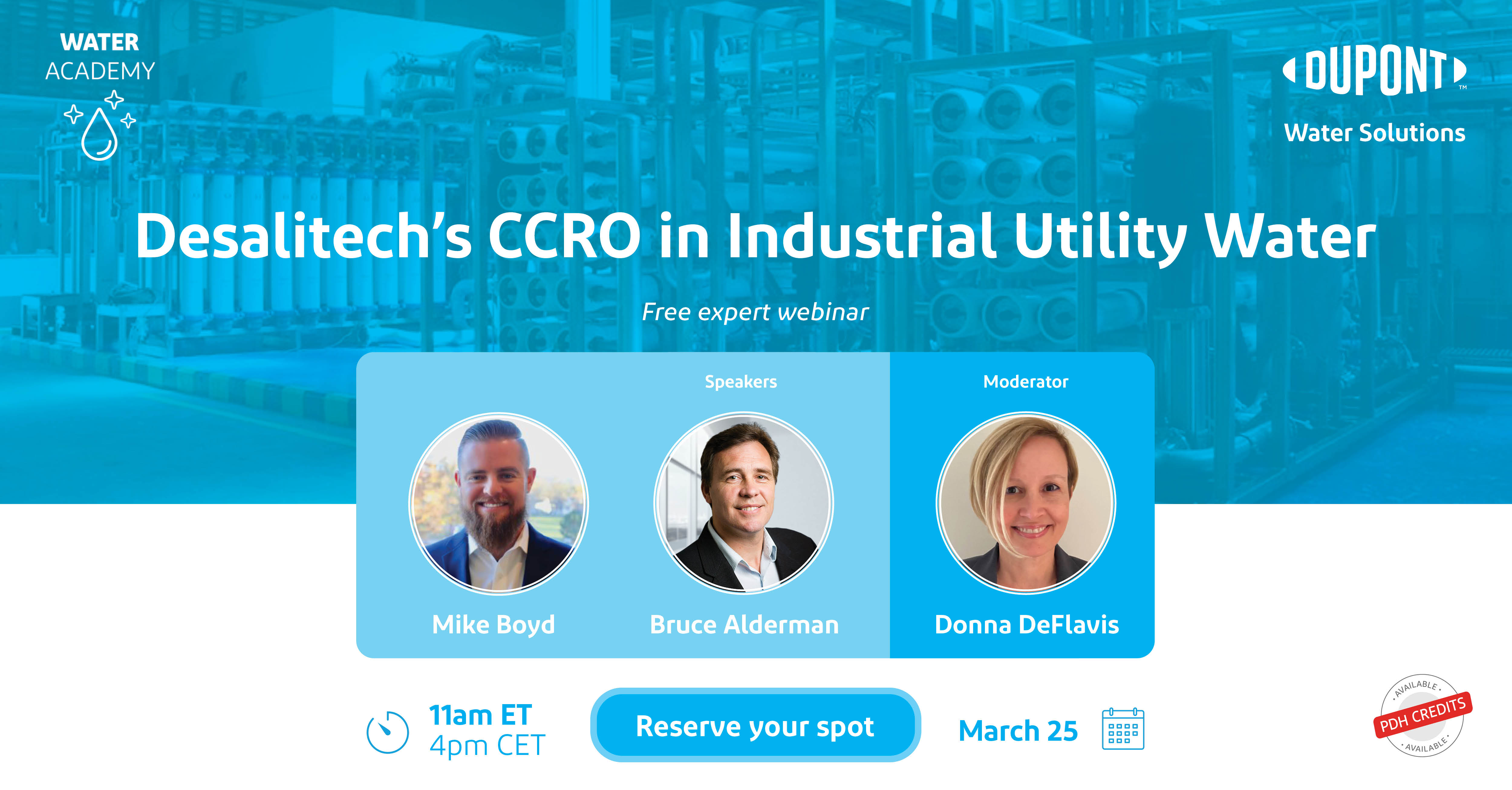 DesaliTec™ CCRO in Industrial Utility Water