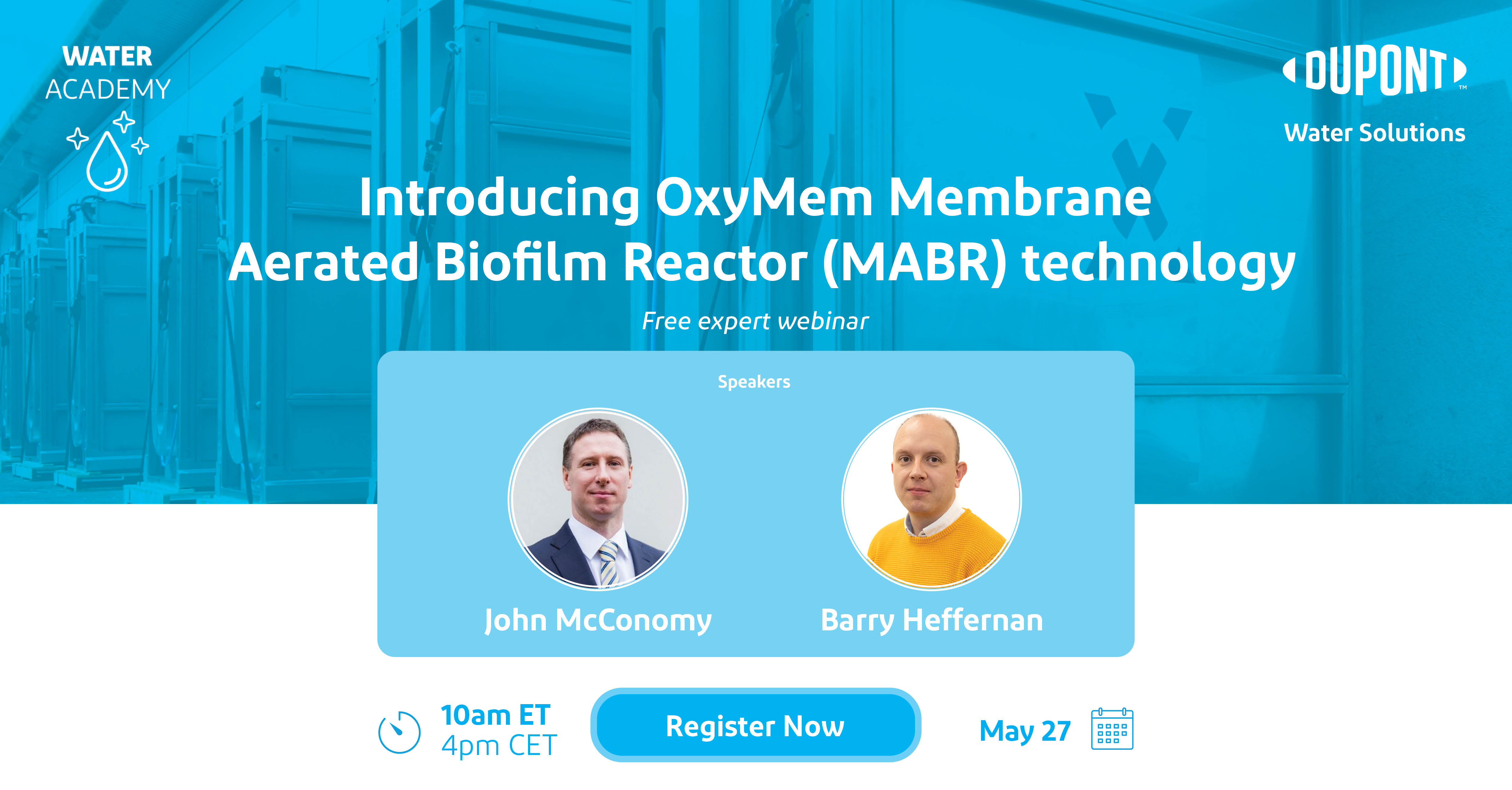 Introducing OxyMem Membrane Aerated Biofilm Reactor (MABR) technology