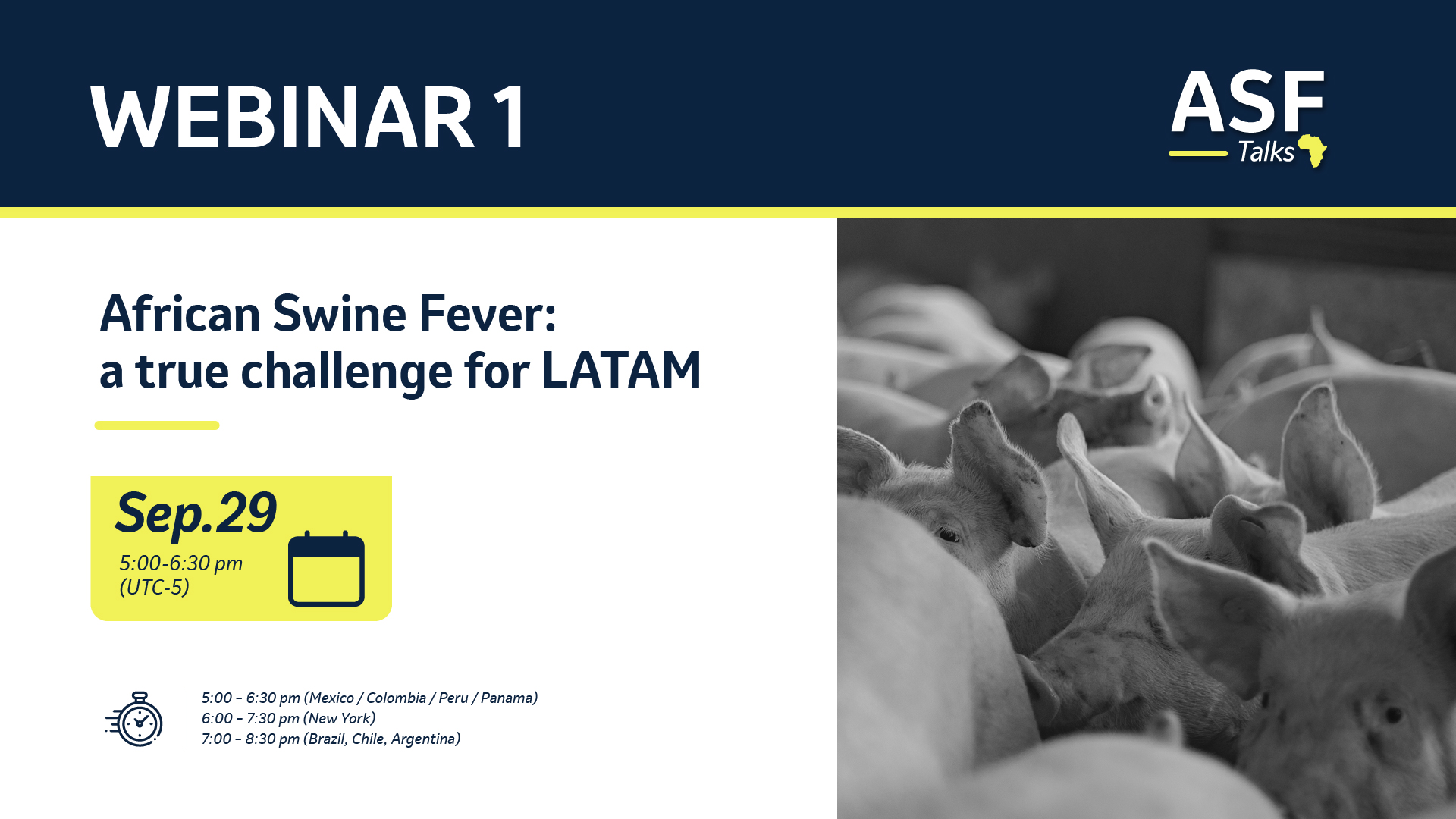 African Swine Fever ASF Talks - Day 1