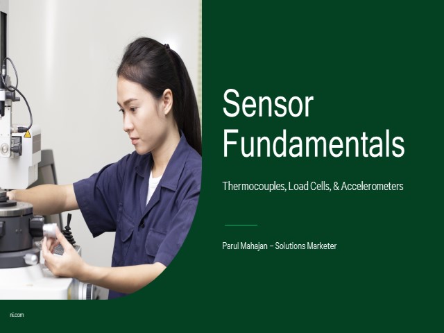 America: DAQ Fundamentals: Thermocouple, Load Cell, and Accelerometer ...