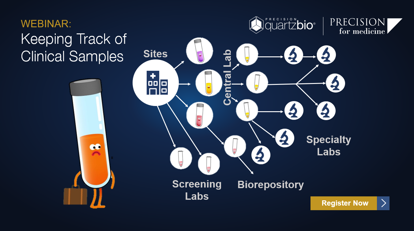 Keeping Track of Clinical Samples in Biomarker-Rich Clinical Trials