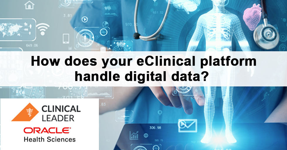 How does your eClinical platform handle digital data?