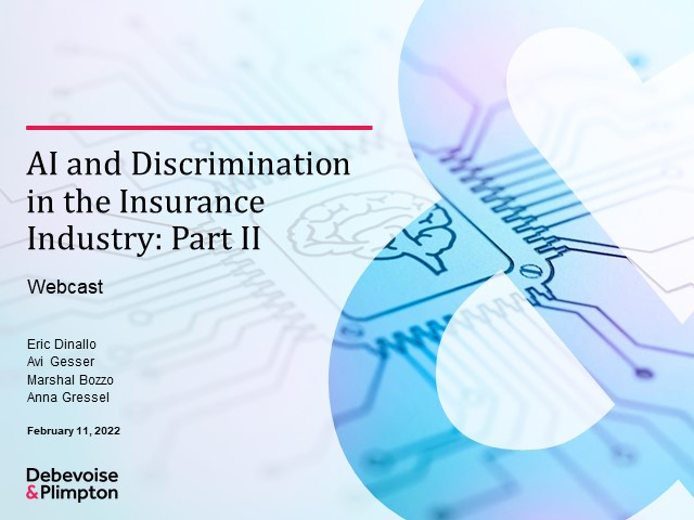 Part II: Artificial Intelligence and Discrimination in the Insurance ...