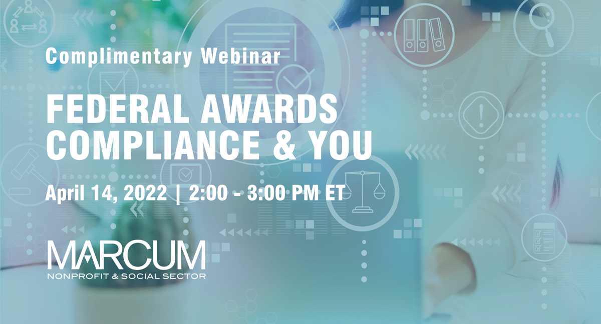 Federal Awards Compliance & You