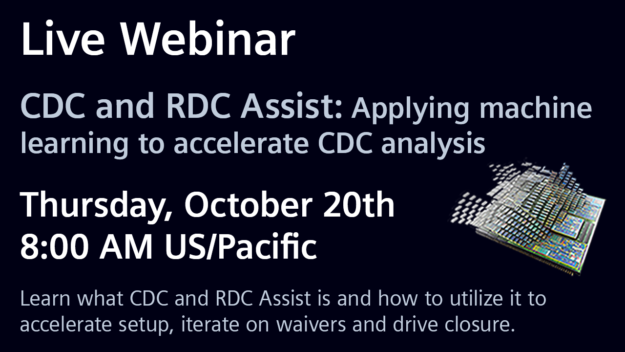CDC and RDC Assist: Applying machine learning to accelerate CDC analysis