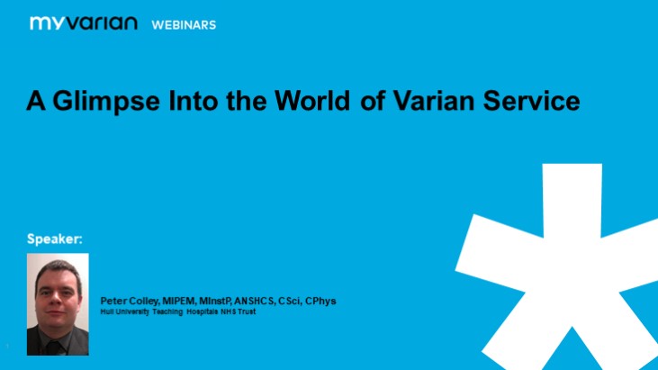 MyVarian webinar: A Glimpse into the World of Varian Service (2022-10-11)