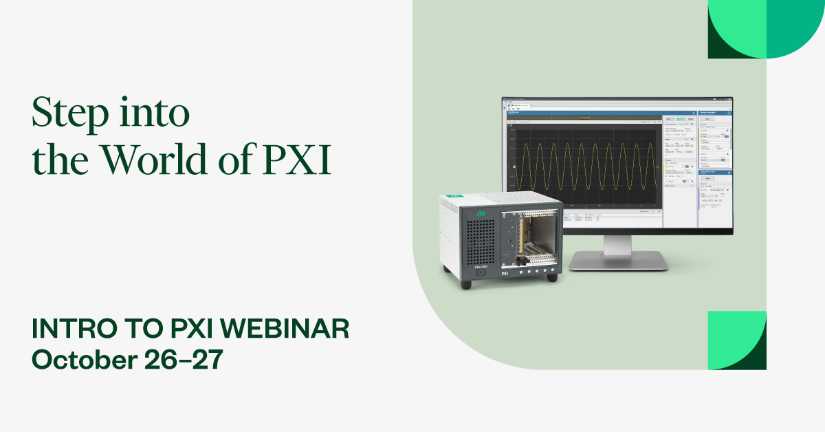 (Americas) Step into the World of PXI