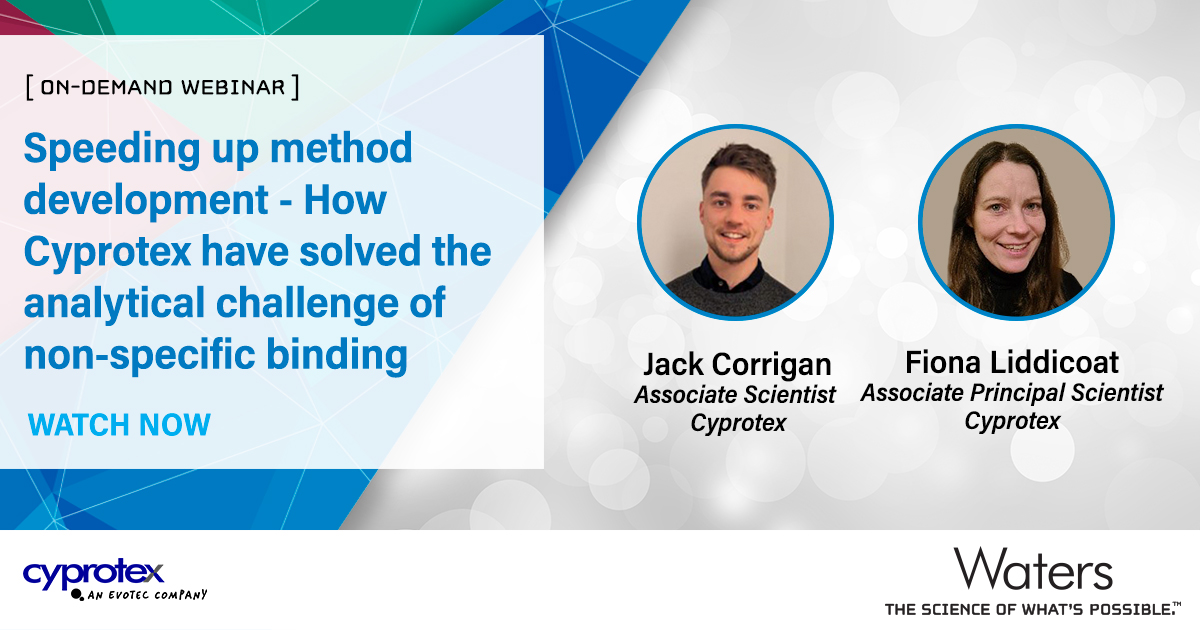 Speeding up method development - How Cyprotex have solved the ...