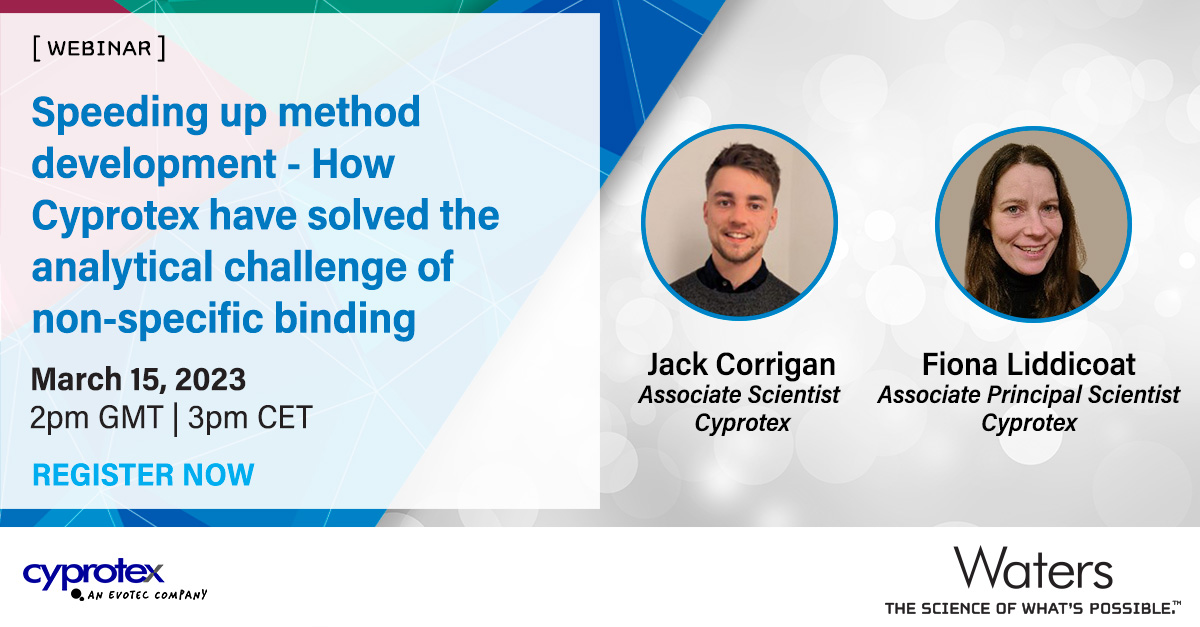 Speeding up method development - How Cyprotex have solved the ...