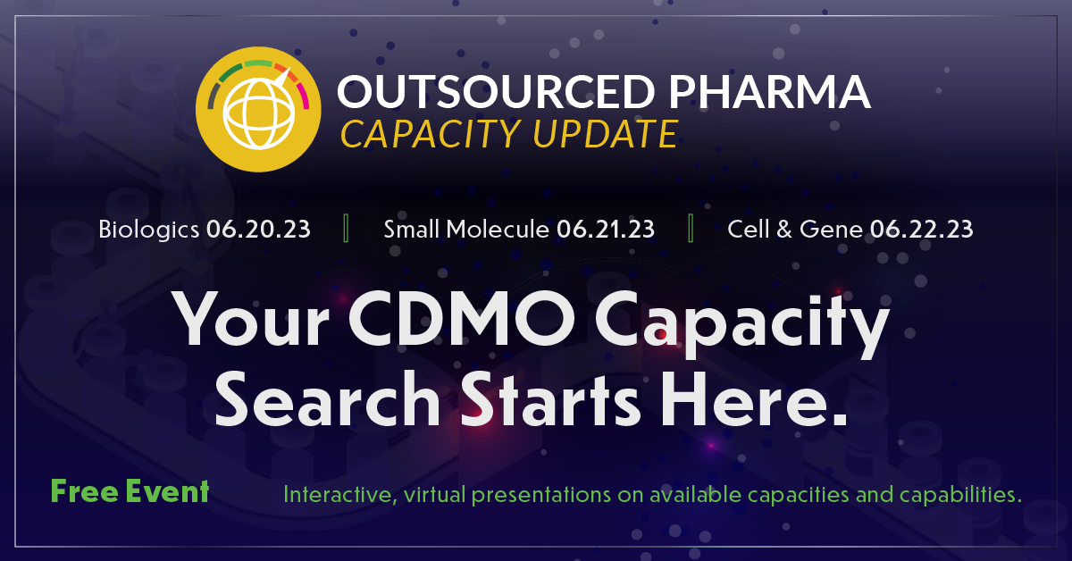 Large Molecule - Outsourced Pharma Capacity Update - Day 1