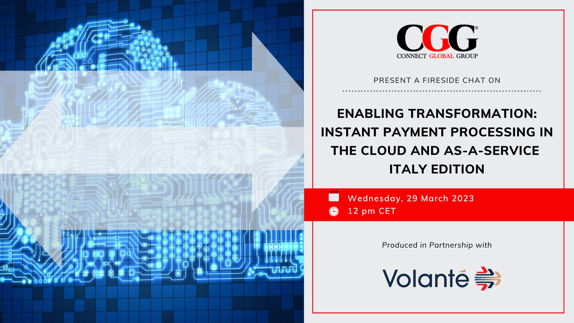 Fireside Chat | Enabling transformation: Instant payment processing in the cloud and as-a ...