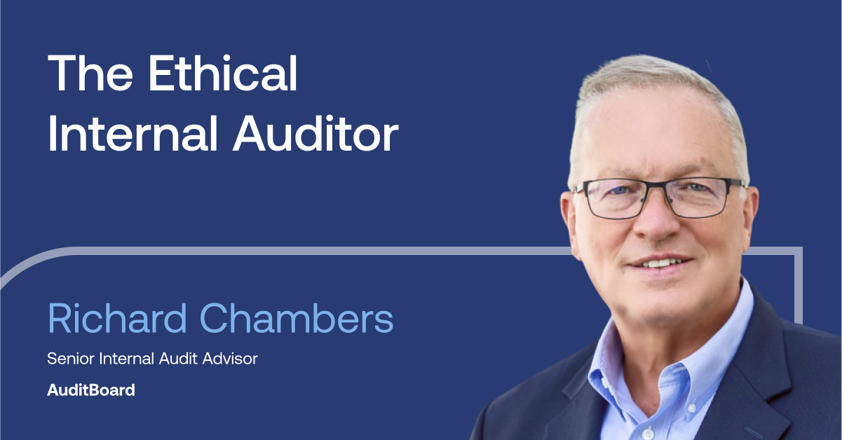 The Ethical Internal Auditor: Keeping an Eye Out for Your Blind Spots