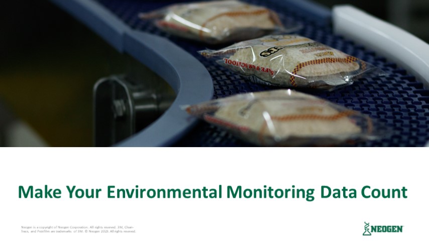 Make Your Environmental Monitoring Data Count