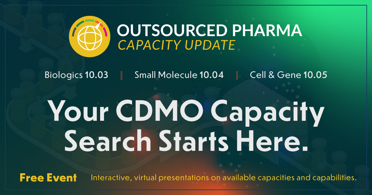 Large Molecule - Outsourced Pharma Capacity Update - Day 1