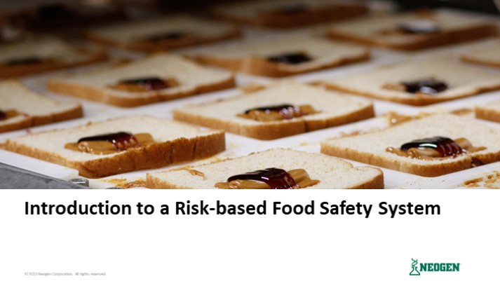 Introduction to a Risk-Based Food Safety System