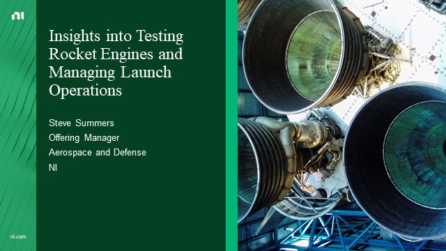 Insights into Testing Rocket Engines and Managing Launch Operations (8 min)