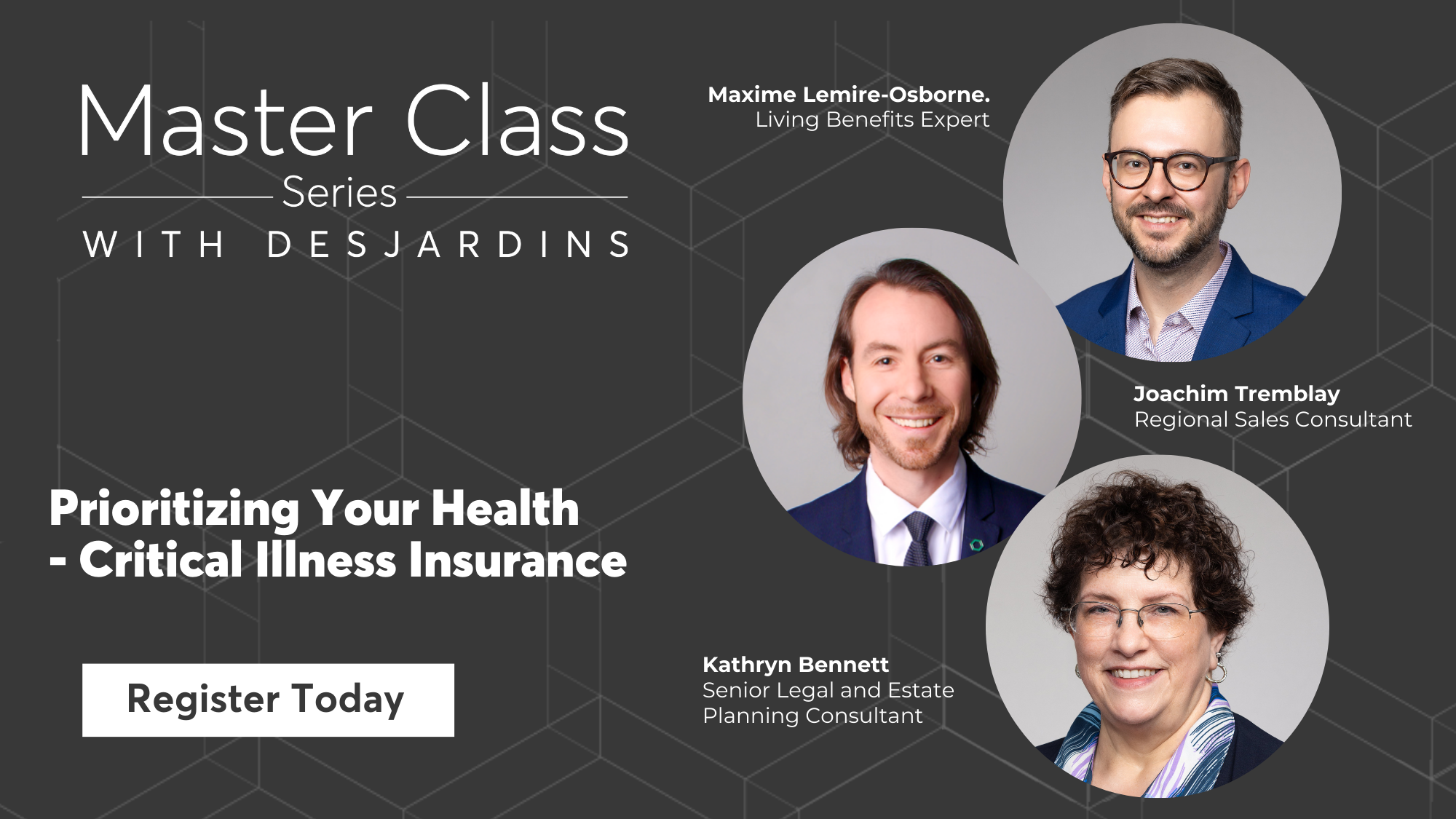 Master Class: Prioritizing Your Health - Critical Illness Insurance