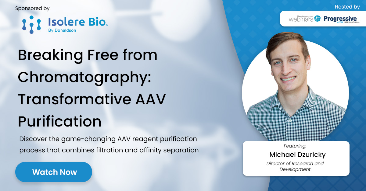 Isolere Bio by Donaldson: Breaking Free from Chromatography ...