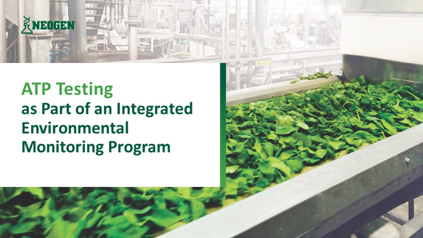 How to use an ATP system as Part of an Integrated Environmental ...