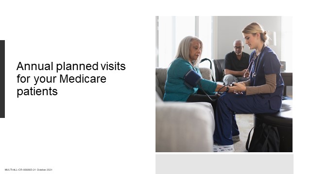Annual Planned Visits for Your Medicare Patients