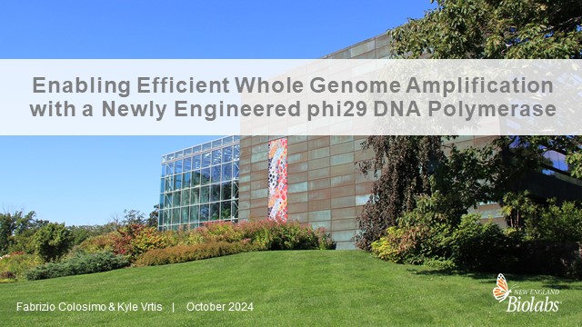 Enabling Efficient Whole Genome Amplification with a Newly Engineered ...