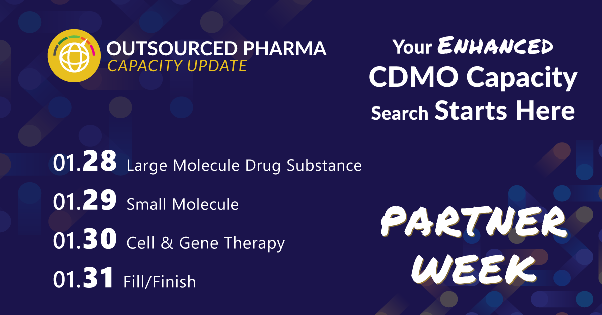 Outsourced Pharma Capacity Update January 2025 - Small Molecule