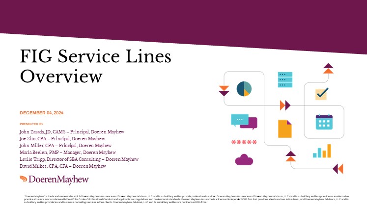 FIG Service Lines Overview