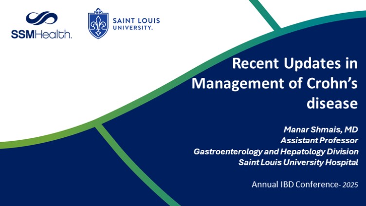 Challenges in Management of Crohn's Disease - Session 1